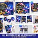 Sonic the Hedgehog Birthday Thank You Tags Boy Super Sonic Party ...