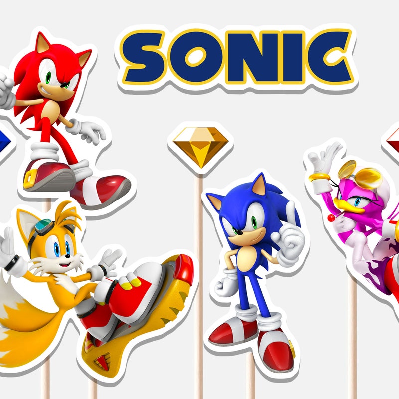 Sonic Cut Outs - Etsy