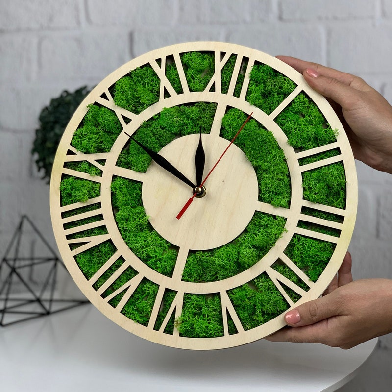 Wood Clock - Etsy