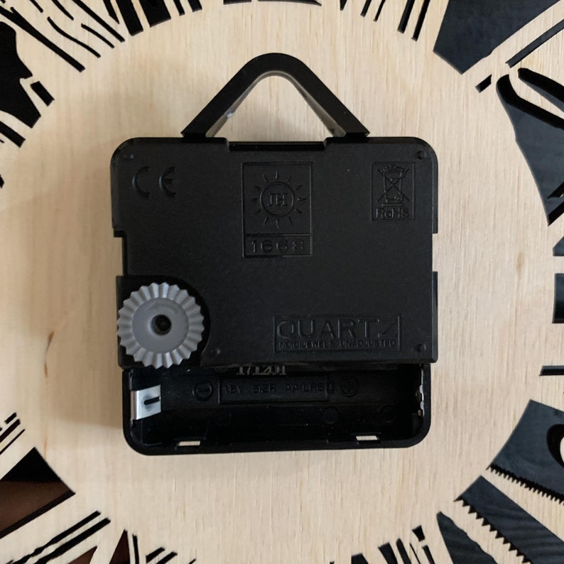 Engineering Wall Clock Wood Gift for Men 5th Anniversary Gift - Etsy