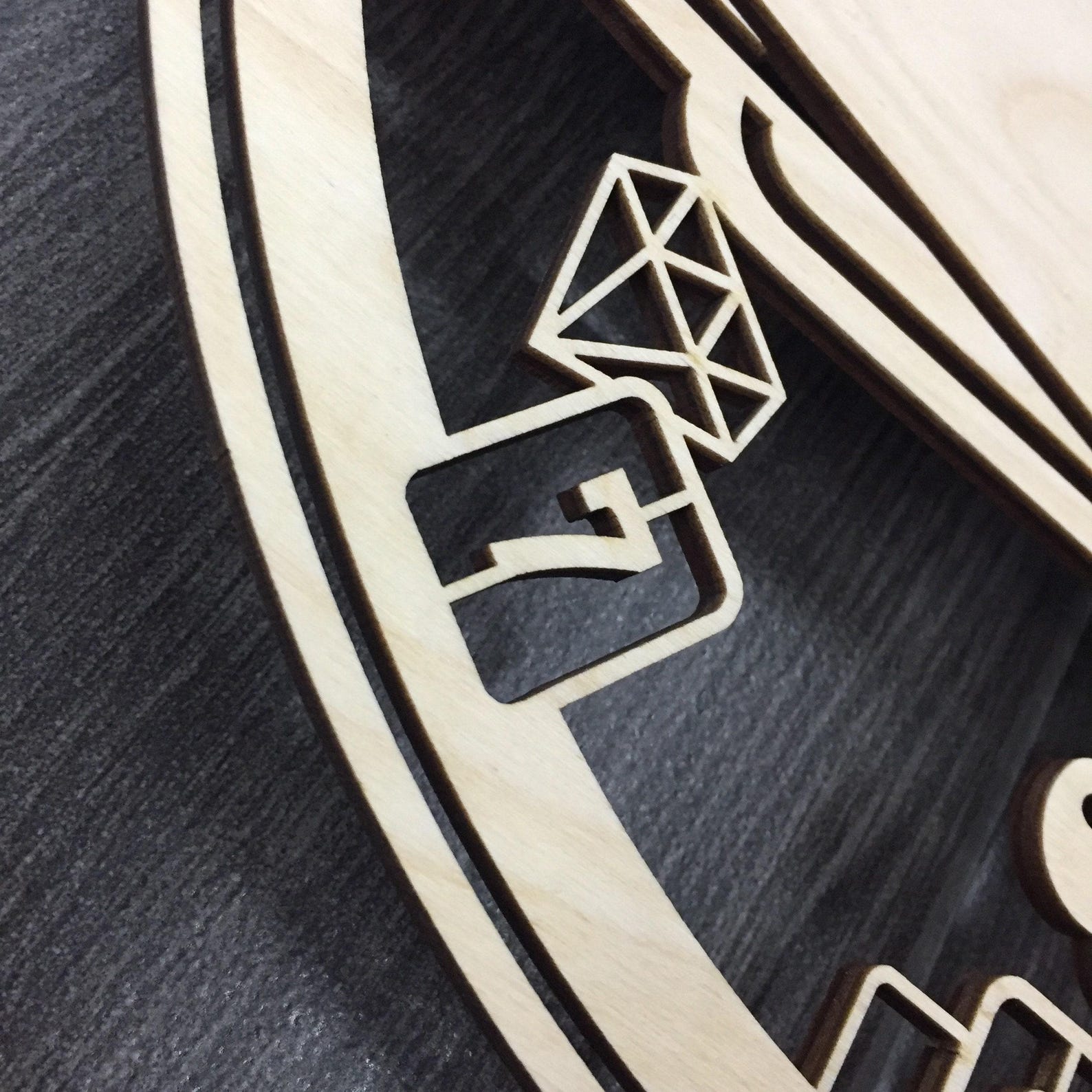 Poker Wall Clock – Personalized Ace of Spades Art & Casino Gaming Room ...