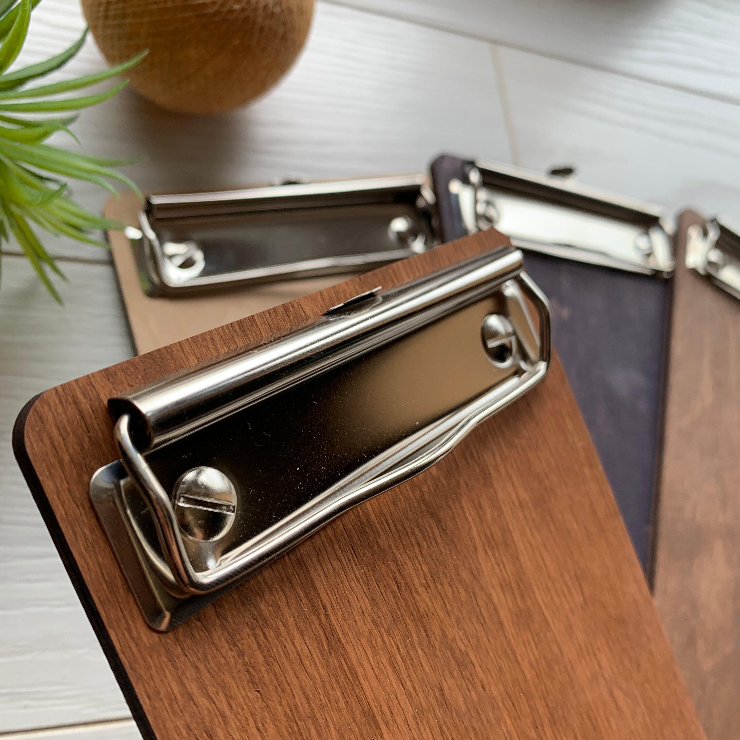 Personalized Wooden Bill Holder, Restaurant Decor, Engraved Check ...