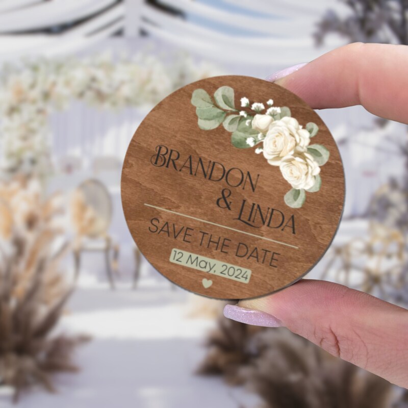 Wedding Favor Magnet - Etsy