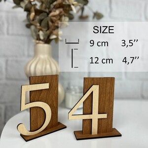 Wooden Boho Number Set, Wedding Table Decor, Wedding Table Number - Etsy