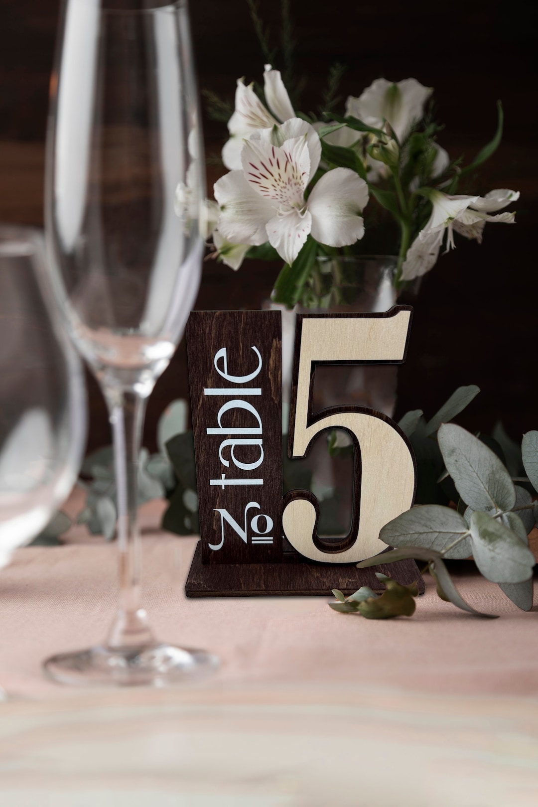 Wedding Table Numbers Set, Rustic Wedding Decor, Wooden Table Numbers ...