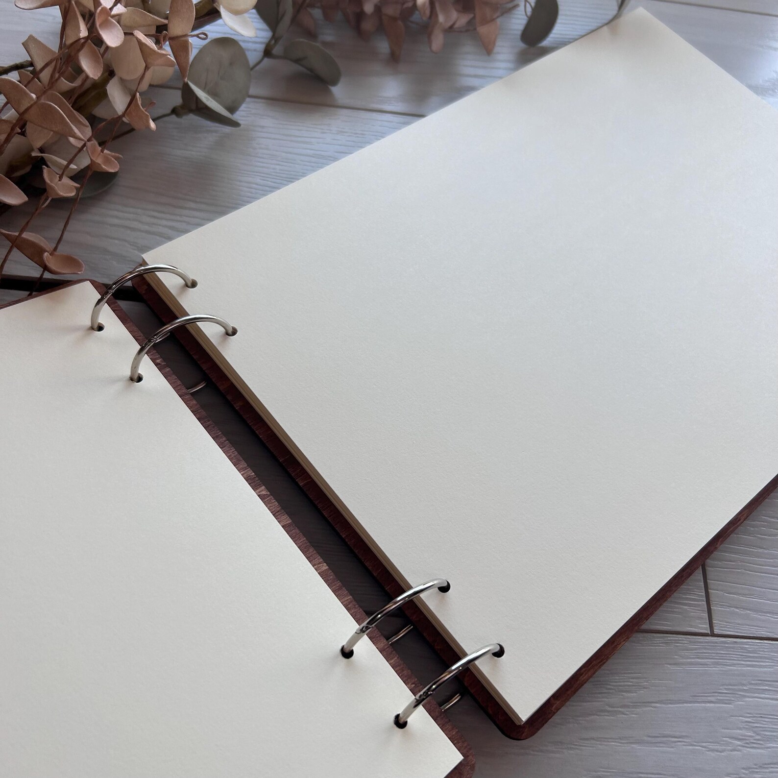 Custom Autumn Wedding Book, Wedding Organizer, Rust Orange Flowers ...