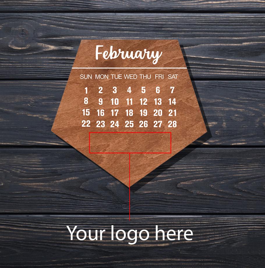 2026 Dodecahedron Calendar, 3D Wooden Desk Toy & Office Architect Gift ...