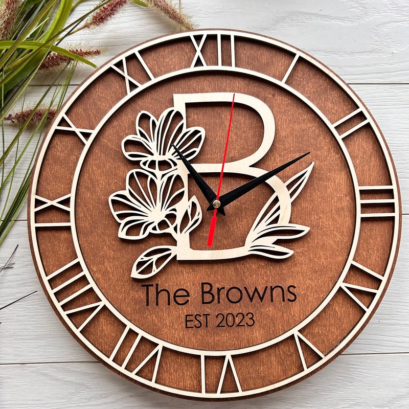 Personalized Clock - Etsy