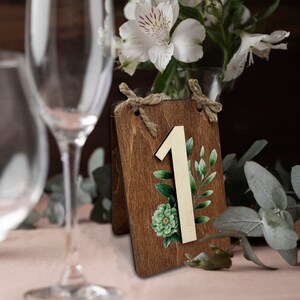 Rustic Table Numbers, Boho Wedding Decor, Table Centerpiece, Wedding ...