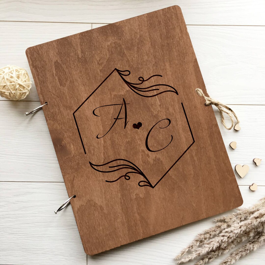 Wooden Wedding Certificate Holder, Wedding Monogrammed Certificate ...