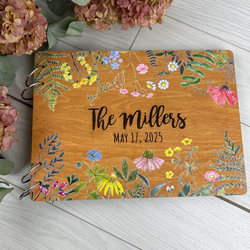 Wooden Book Cover - Etsy