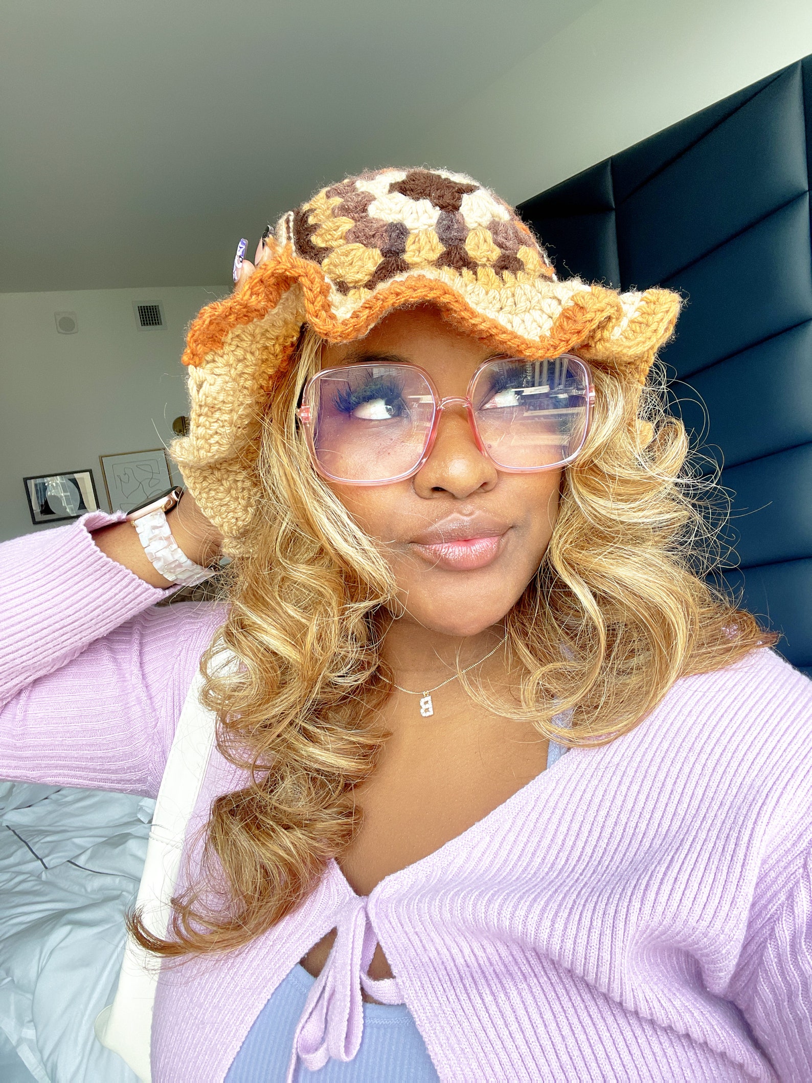 Coco Mocha Crochet Bucket Hat - Etsy