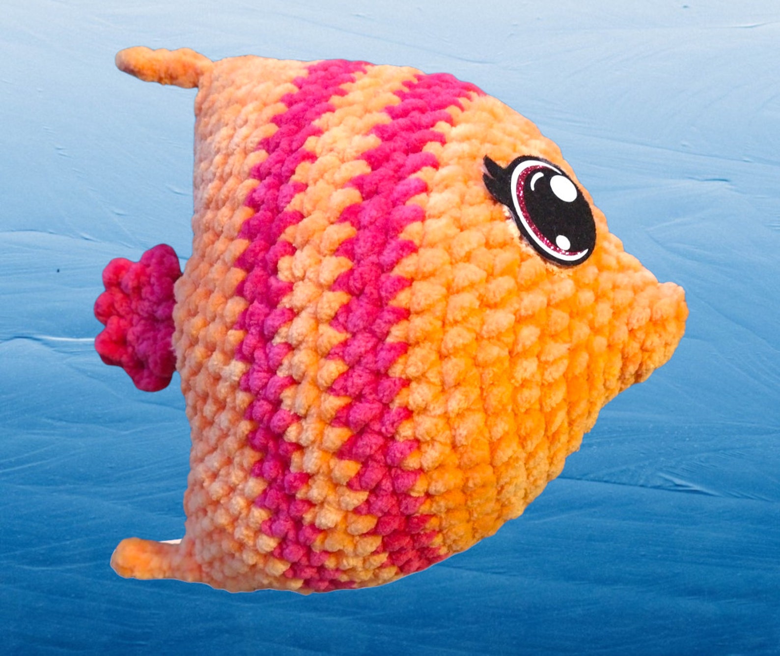 Avery the Angelfish NO SEW Fish Amigurumi Crochet Pattern PDF Download ...