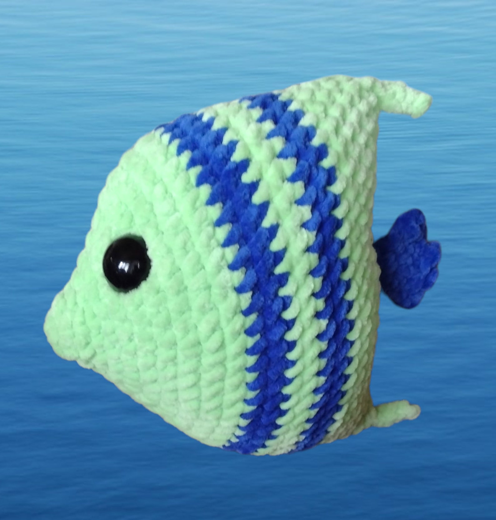 Avery the Angelfish NO SEW Fish Amigurumi Crochet Pattern PDF Download ...