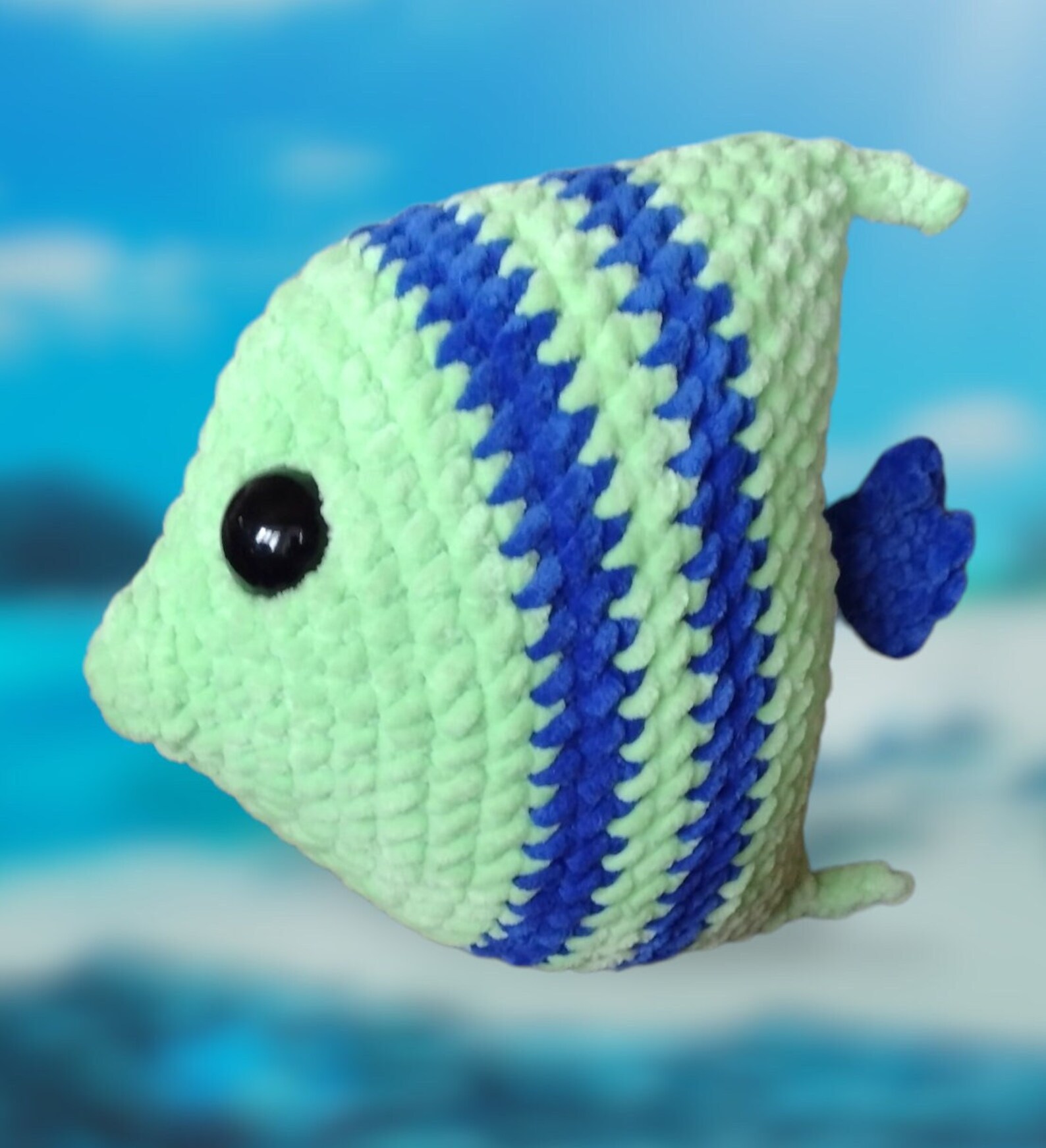 Avery the Angelfish NO SEW Fish Amigurumi Crochet Pattern PDF Download ...