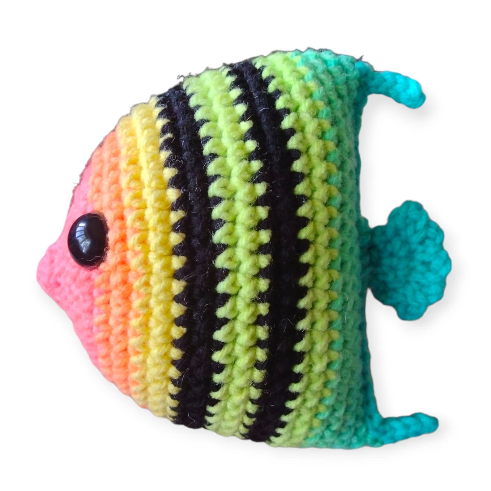 Avery the Angelfish NO SEW Fish Amigurumi Crochet Pattern PDF Download ...