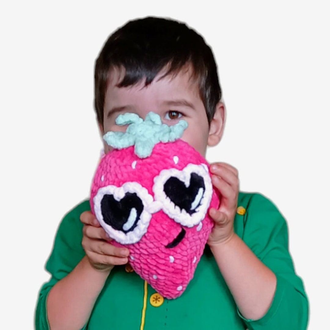 Star the Strawberry Crochet Pattern Amigurumi PDF Download - Etsy