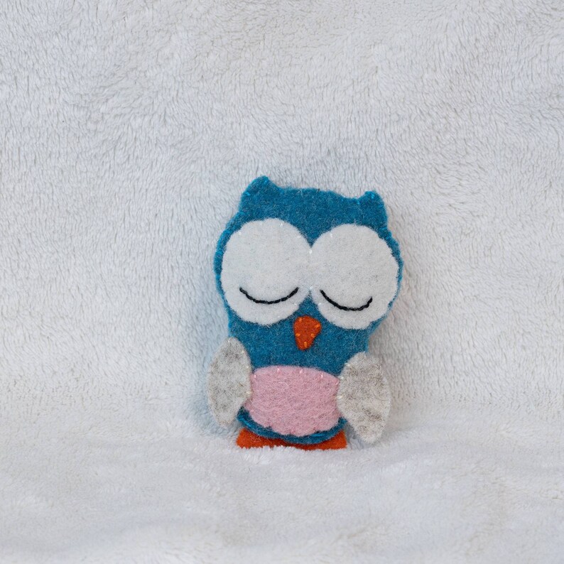 Felt Owl Craft Kit Owl DIY Kit and Pattern Sew Your Own Owl - Etsy