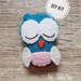 Felt Owl Craft Kit Owl DIY Kit and Pattern Sew Your Own Owl - Etsy