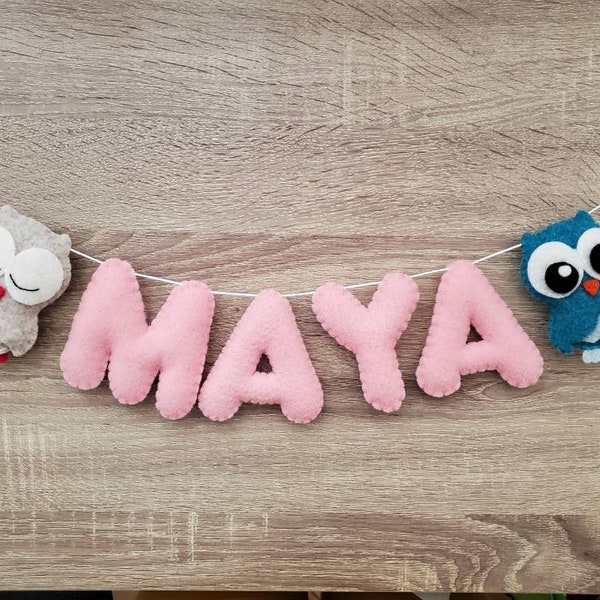 Name Felt - Etsy