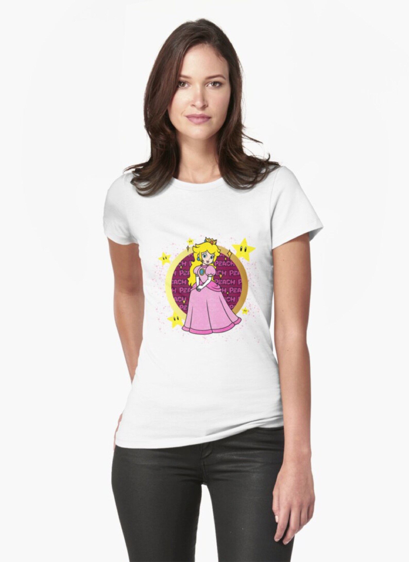 Princess Peach Super Mario Bross- Princess Peach Sublimation - Princess ...