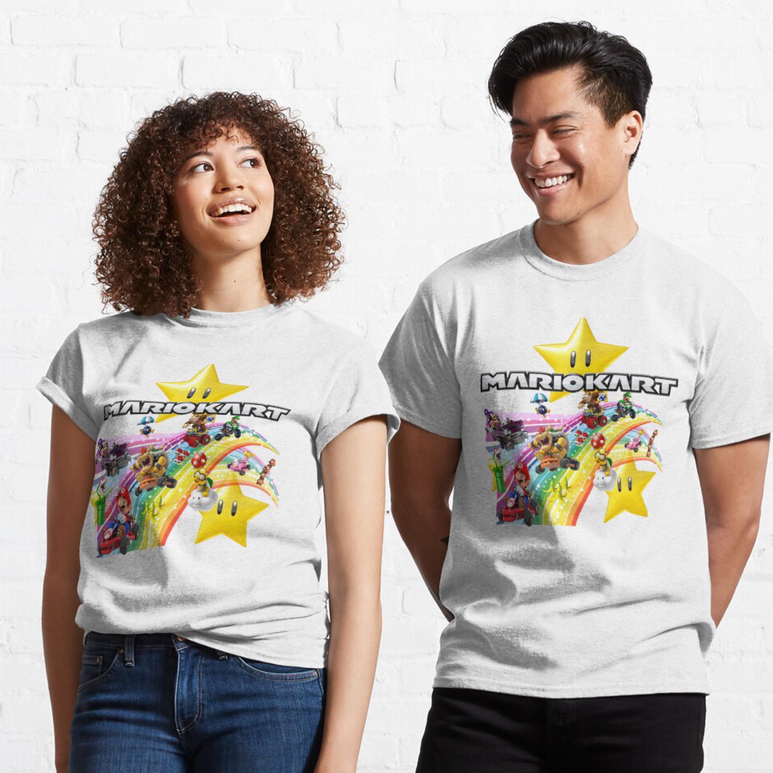 Illustration of Mario Kart, With the Characters Mario Bros, Luigi ...