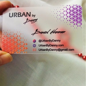 Personalized Thank You Cards, Printed, Gold Foil, Clear, Transparent ...