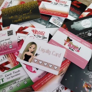 Loyalty Card, Gift Certificate Card, Plastic Card, Membership Card ...