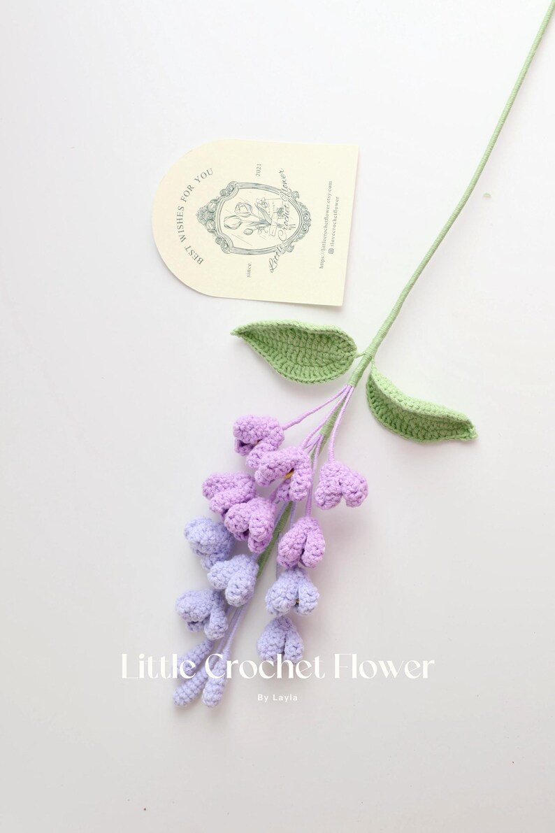 Crochet Lilac Bouquet,hand Made Flowers,personalized Gift for Valentine ...