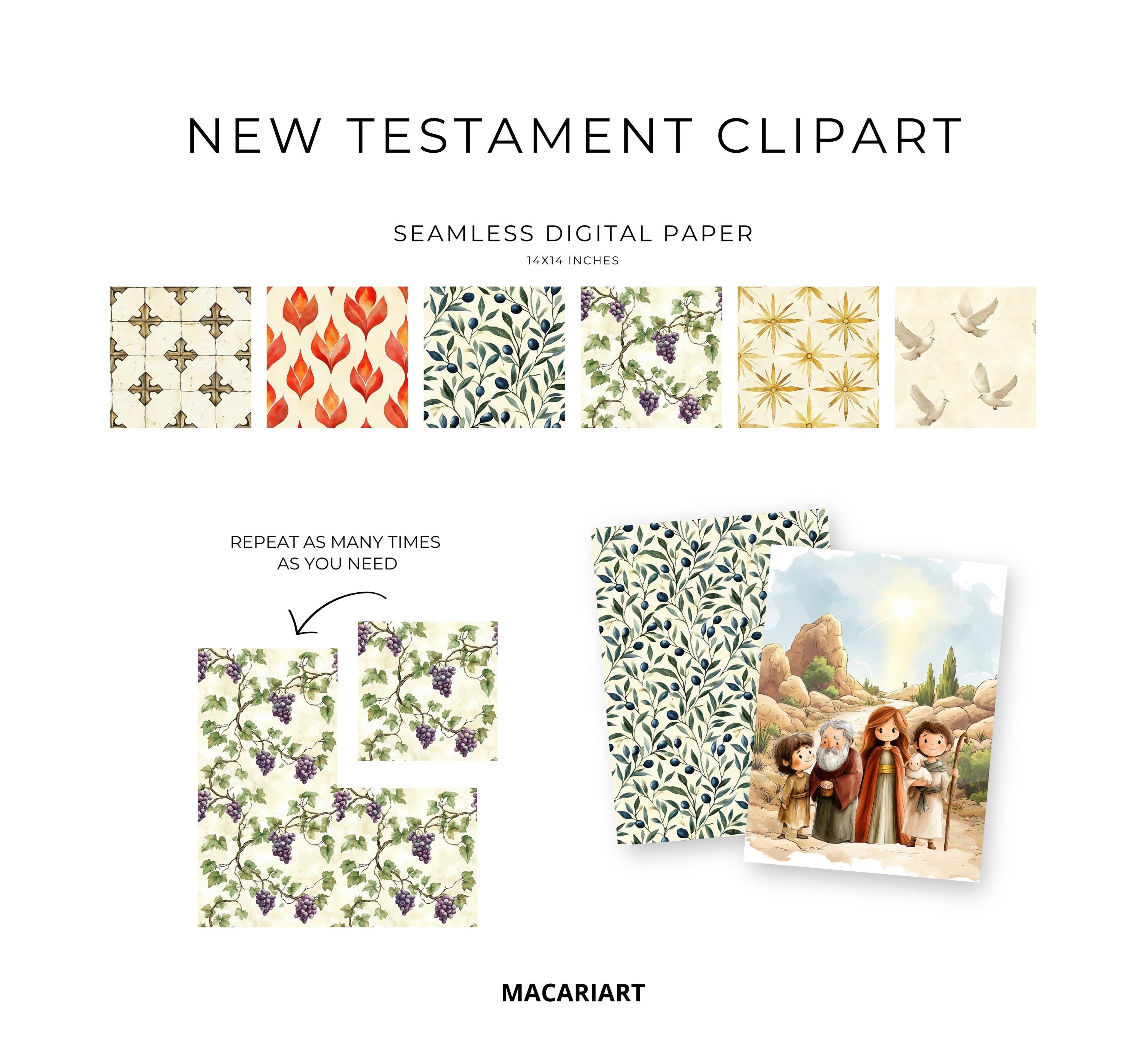 New Testament Clipart, Biblical Character Clipart, Bible Story ...