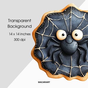 Cute Halloween Cookie Clipart Halloween Party Dessert Food Sugar Cookie ...