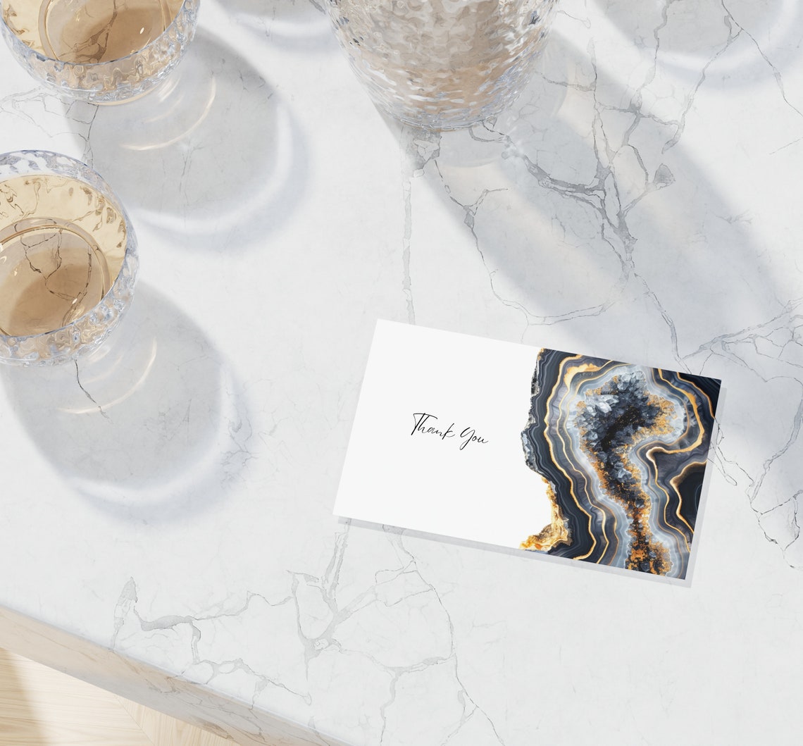 Black Agate Borders Clipart Gold Glitter Black Marble Border Geode ...