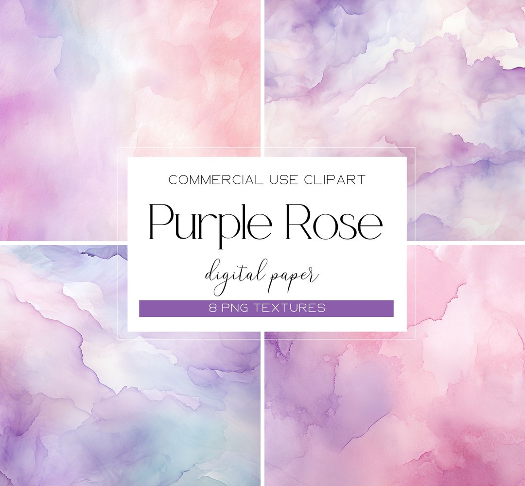 Lavender Pink Abstract Texture Clipart Purple Pastel Watercolor ...