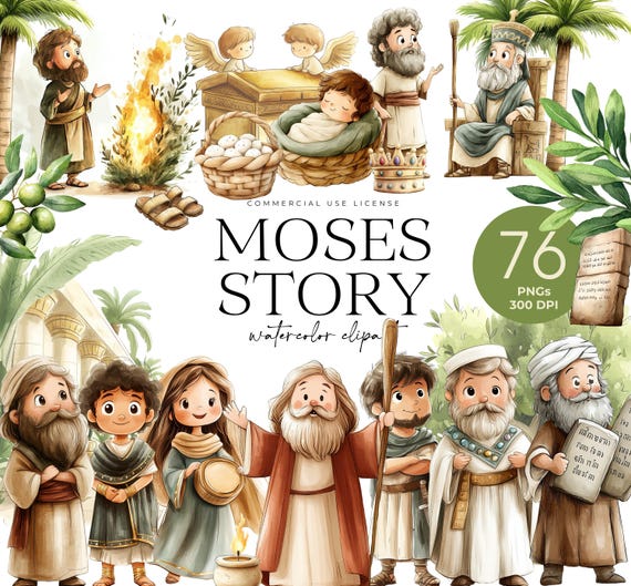 Moses From The Bible Kids
