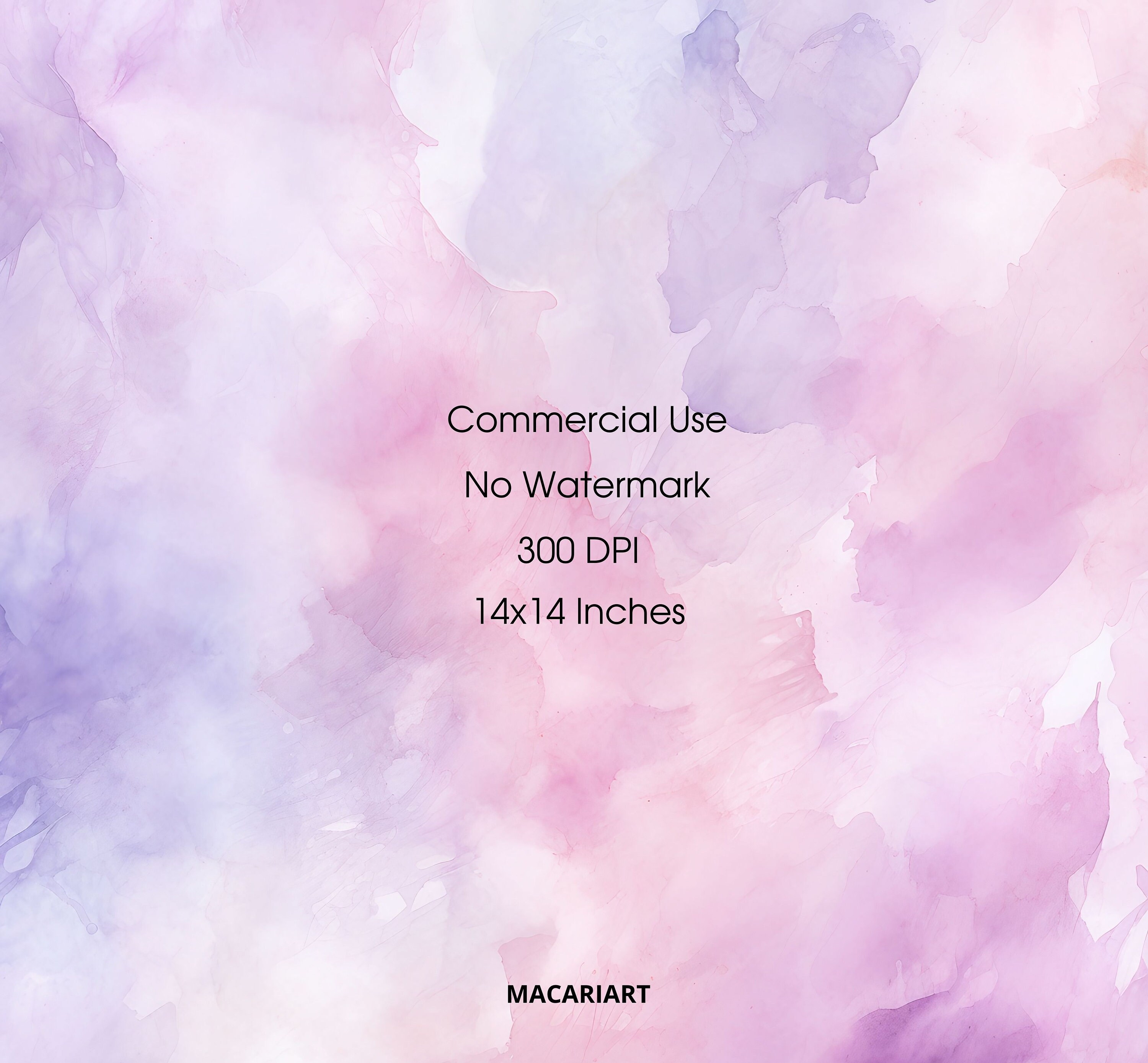 Lavender Pink Abstract Texture Clipart Purple Pastel Watercolor ...