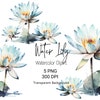 Watercolor Birth Month Flowers Clipart Bundle Digital Watercolor Birth ...