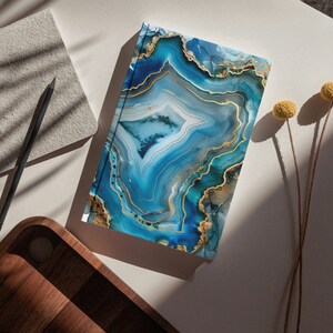 Turquoise Agate Borders Clipart Gold Glitter Blue Marble Border Geode ...