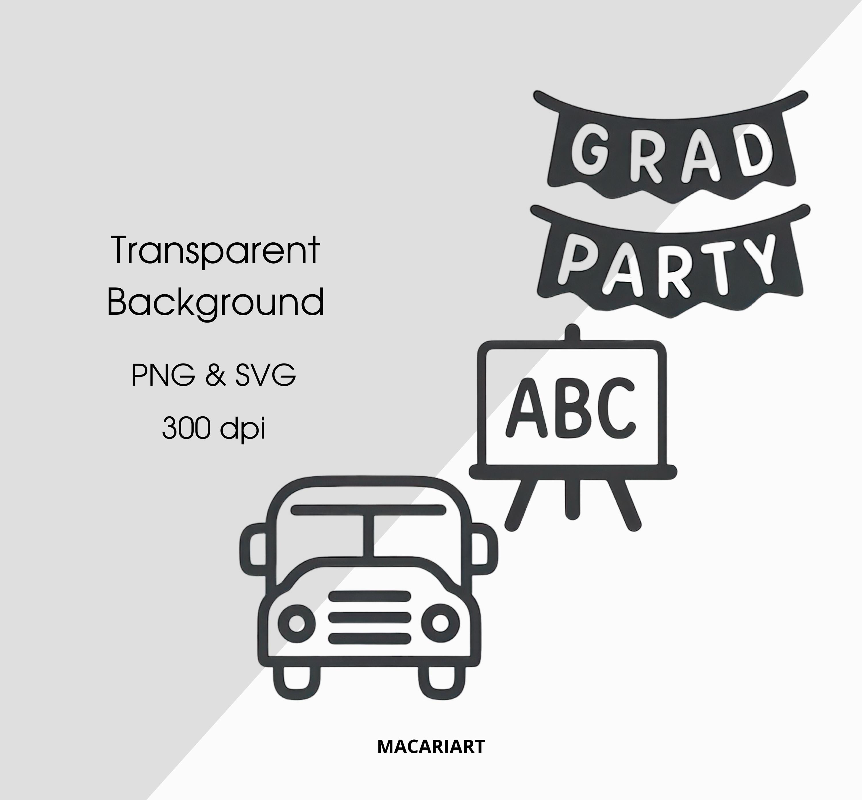 Graduation Doodle Clipart, Graduation SVG, Graduation cap, Diploma ...