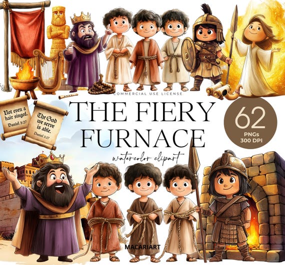 Fiery Furnace Clipart