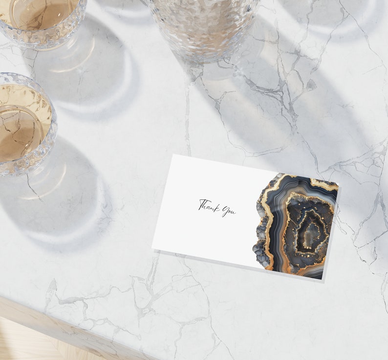 Black Agate Border Clipart Gold Glitter Black Marble Border Geode ...