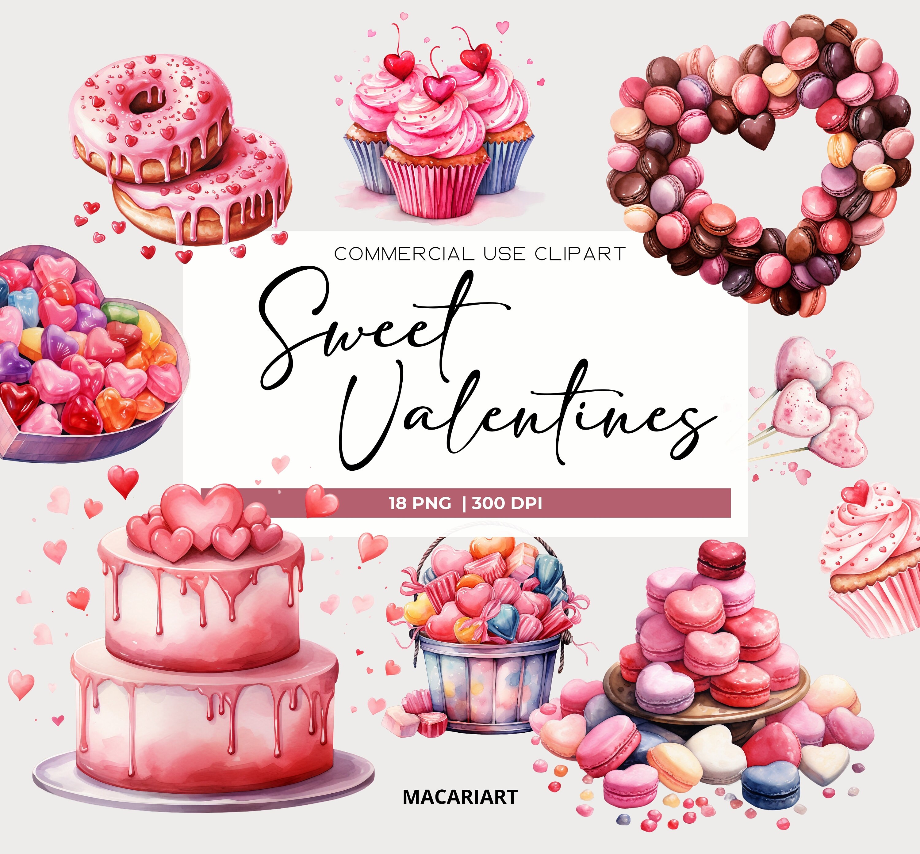 Sweet Valentine Clipart Love Day Valentines Png Sweet Heart Baby Shower ...