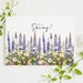 Wildflowers Borders Clipart Floral Watercolor Borders Lavender Flowers ...