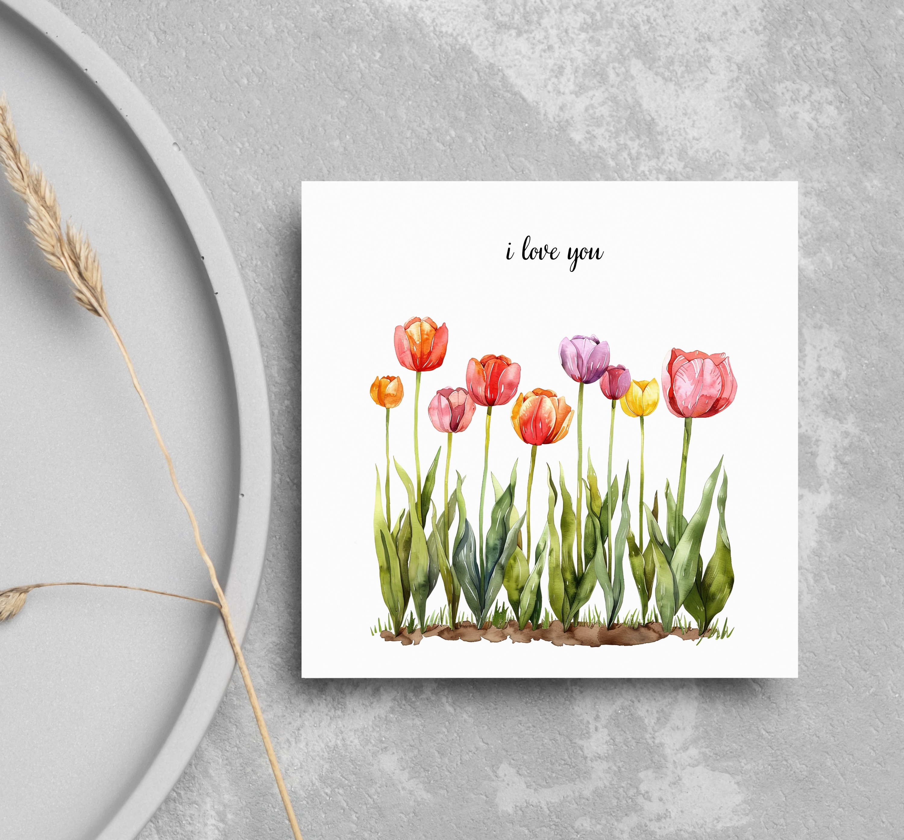 Watercolor Tulips Clipart Spring Flowers Tulip Png Watercolor Flower ...
