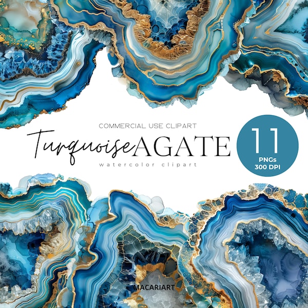 Turquoise Border - Etsy