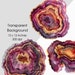 Red Agate Borders Clipart Gold Glitter Burgundy Marble Border Geode ...