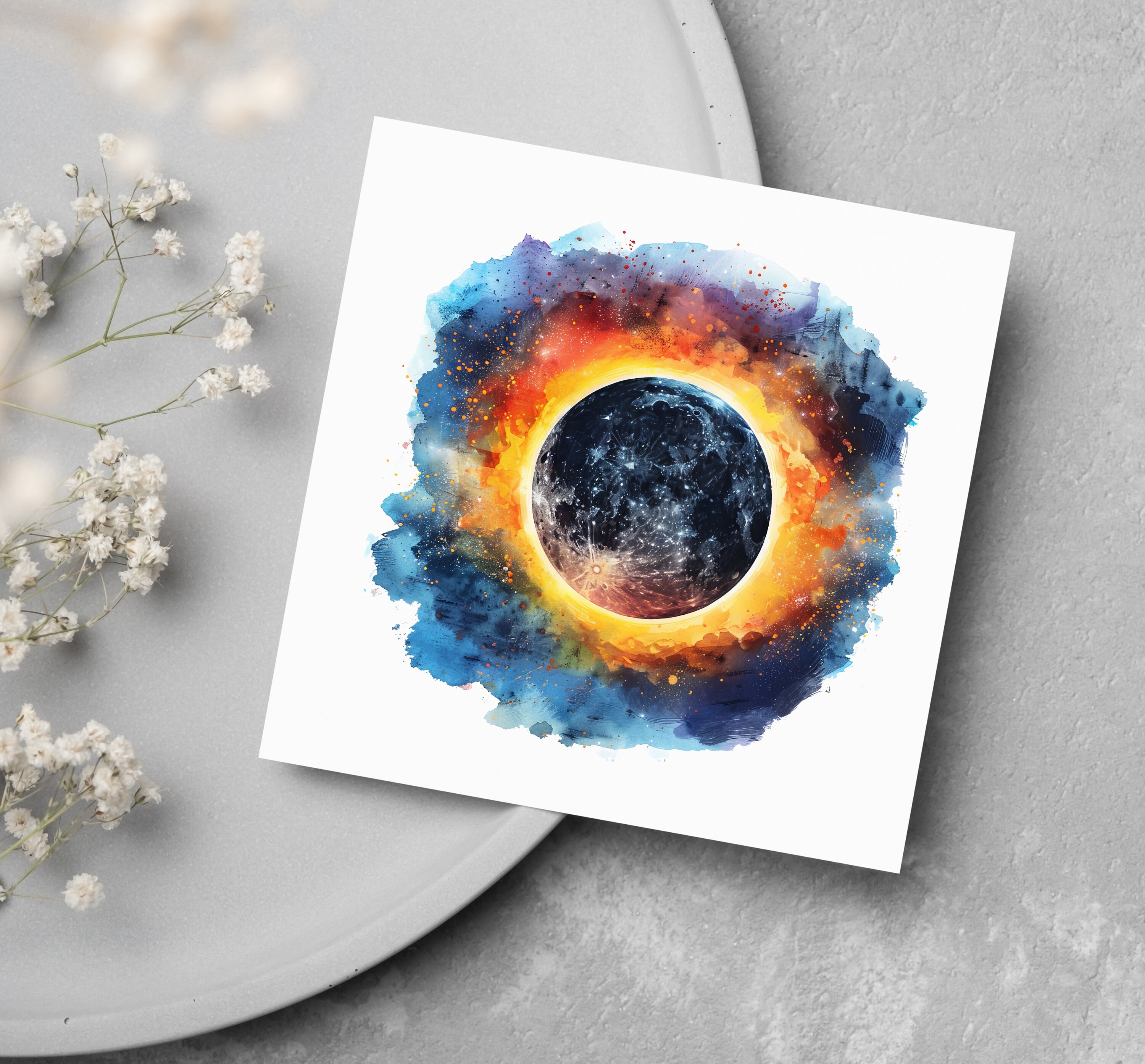 Solar Eclipse Clipart Astrology Celestial Pngtotal Solar Eclipse 2024 ...