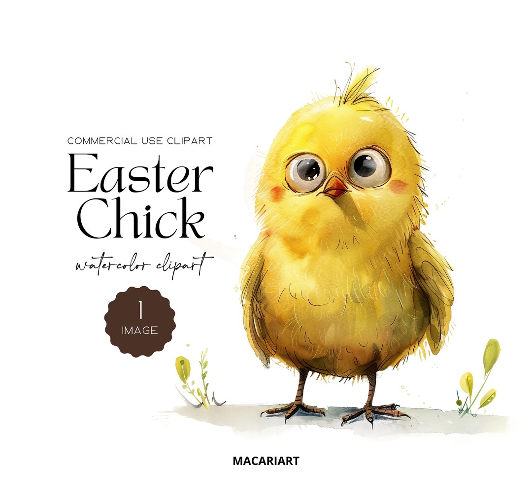 Easter Chick Clipart Cute Baby Chickens Easter Basket Clipart Easter ...