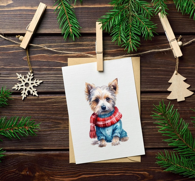 Christmas Puppies Clipart Cute Puppy Clipart Dog Png Winter Clipart ...