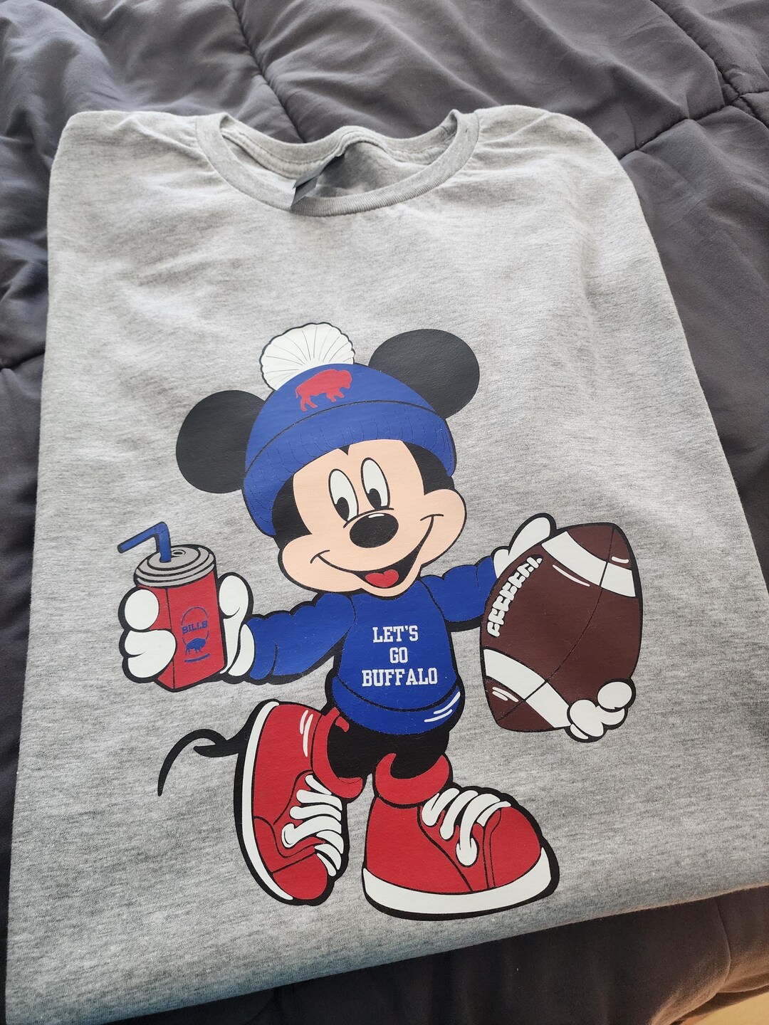 Buffalo Bills Mickey Mouse Shirt - Etsy