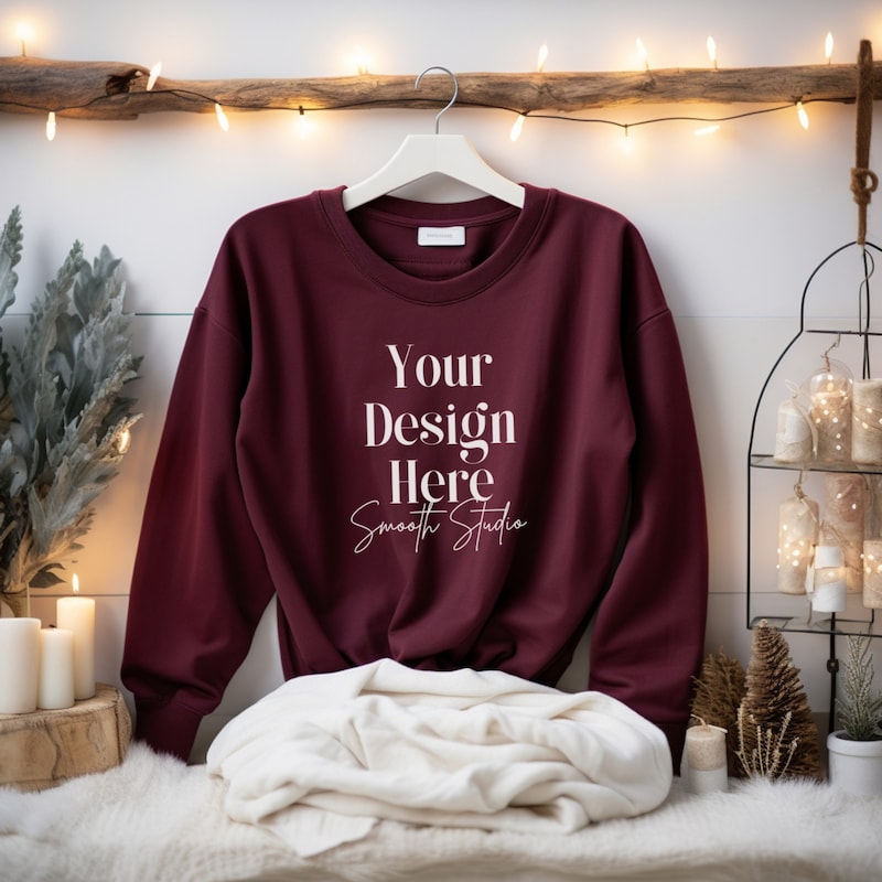 Womens Maroon Sweaters - Etsy